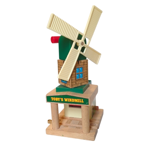 Thomas & Friends | Toys | Thomas Friends Tobys Windmill Wooden Railway ...